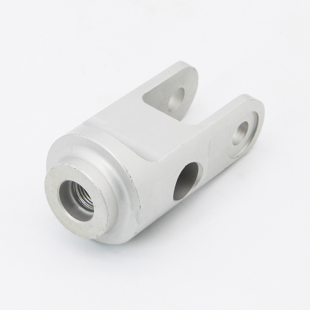 Female Clevis Silver Zinc Plated Metric Size - SYZ Rod Ends