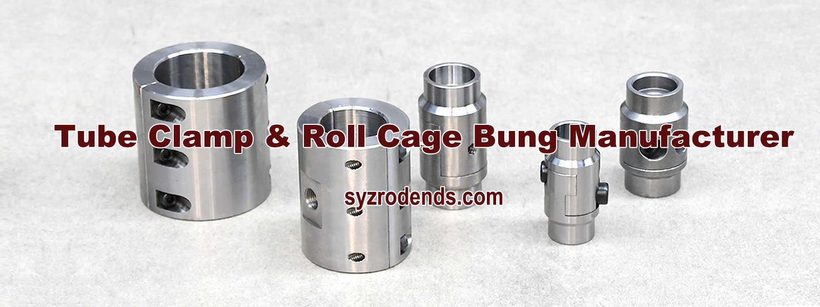 Precision CNC Machined Tube Clamp - SYZ Rod Ends